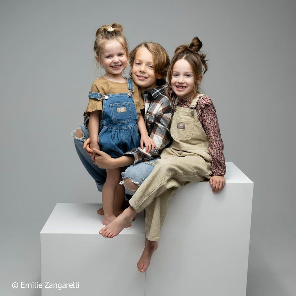 Cube rectangulaire en bois pour shooting Studio